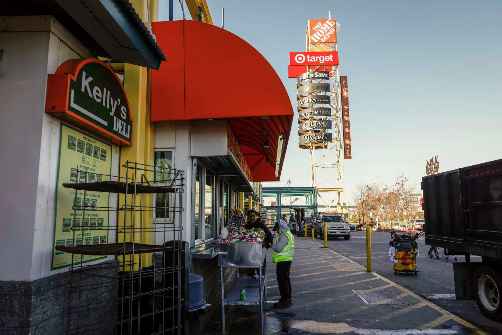 One of the best breakfast burritos in the Bay Area is at Kelly's Deli ...