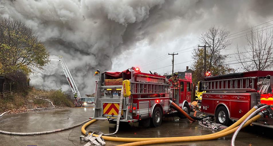 Massive CT scrap yard fire took more than 11 hours to put out