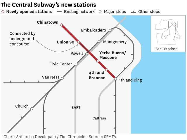 SF's Muni Central Subway: What to know about the new transit line