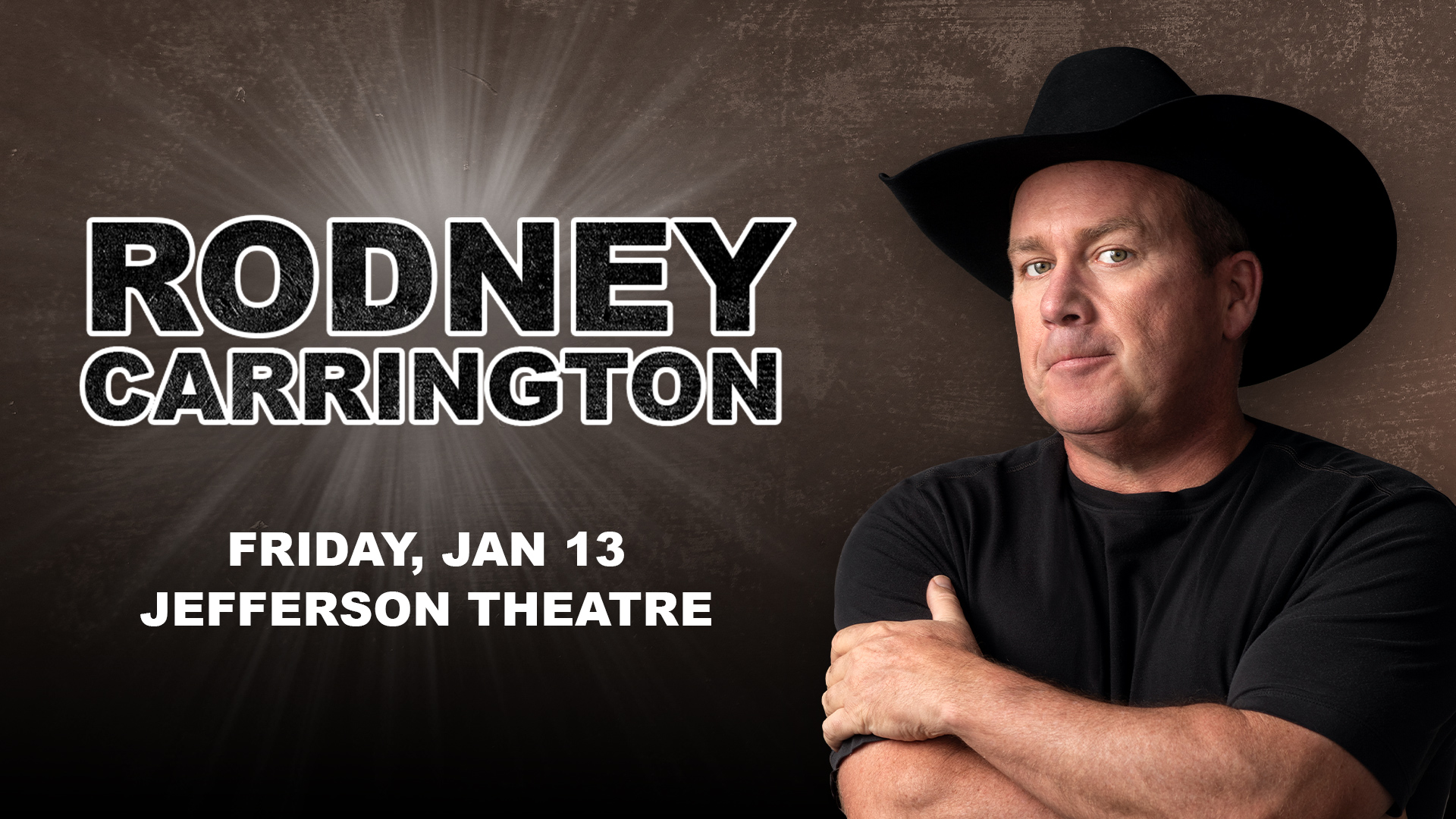 Comedian, singer Rodney Carrington coming to Jefferson Theatre