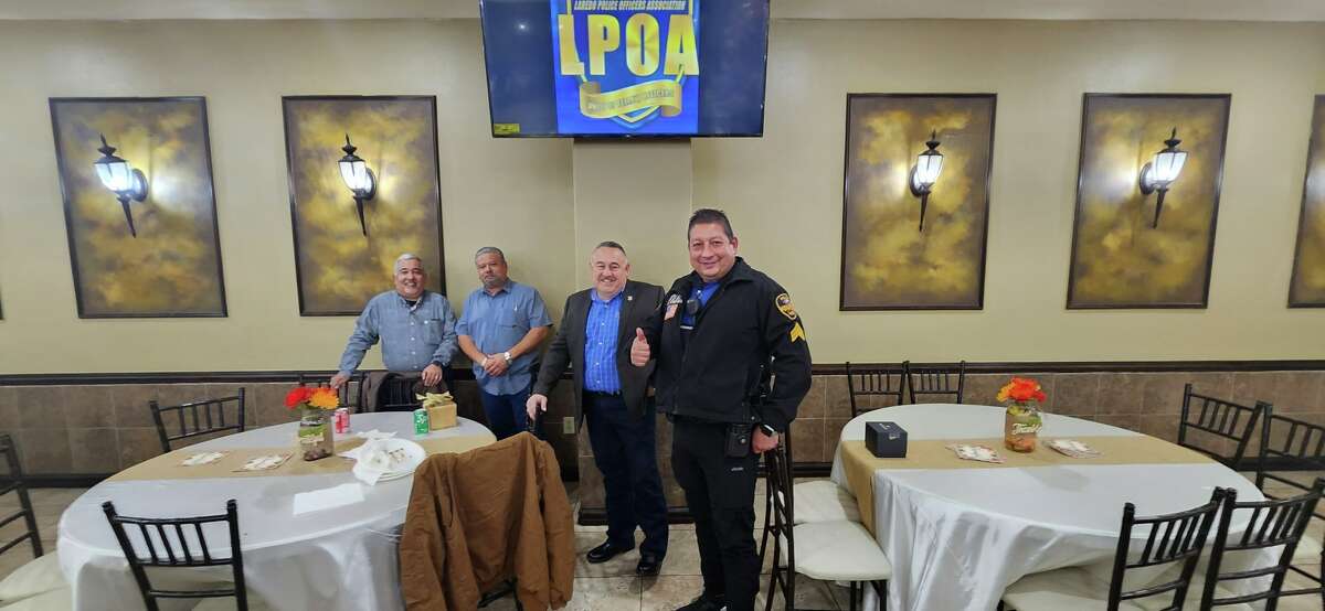 Holiday luncheon held for thankful officers