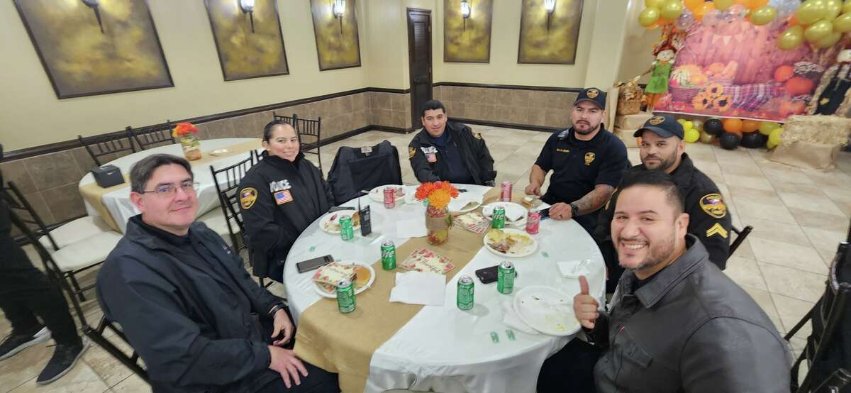 Holiday luncheon held for thankful officers