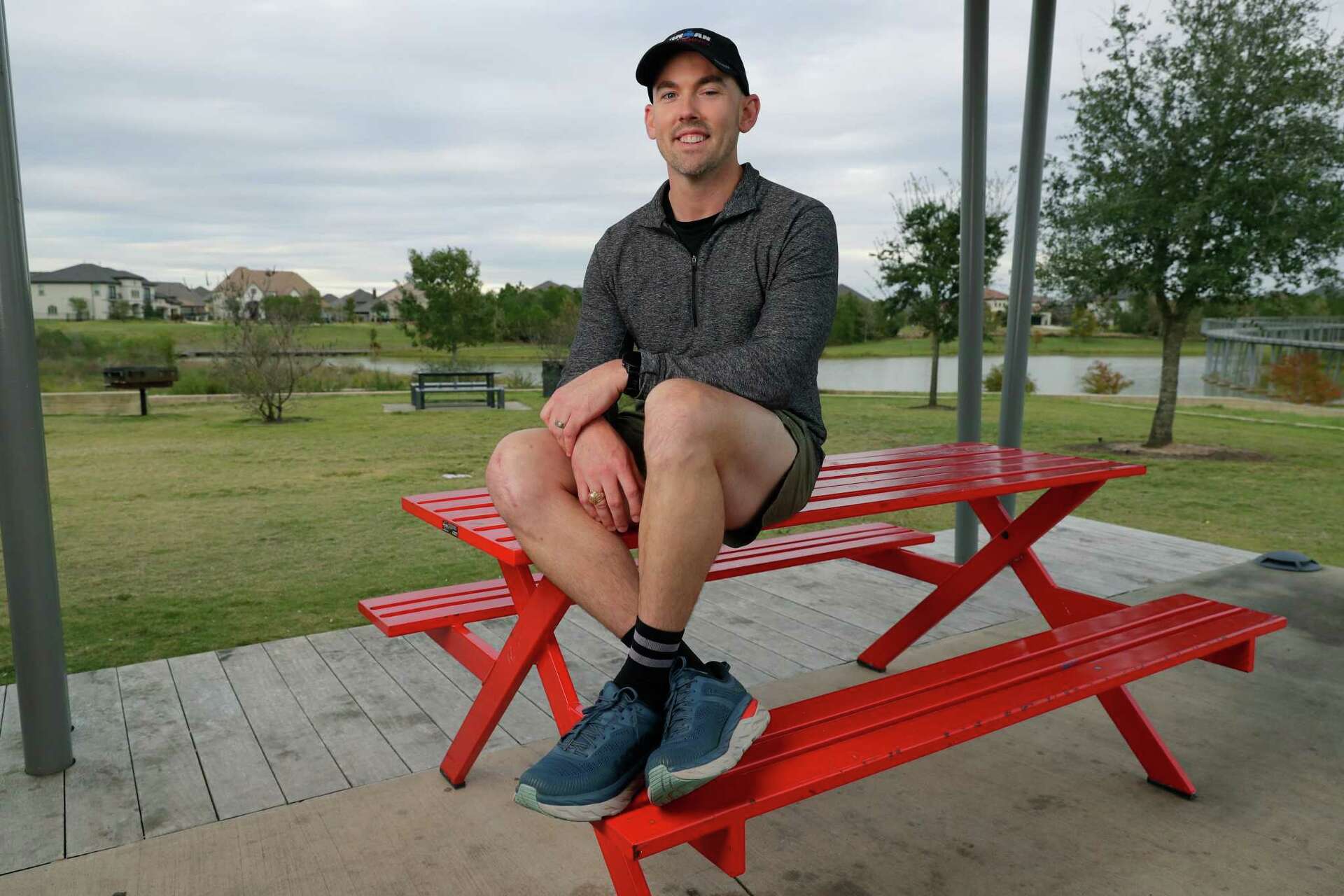 Houston runner went from busted knee to triathlete