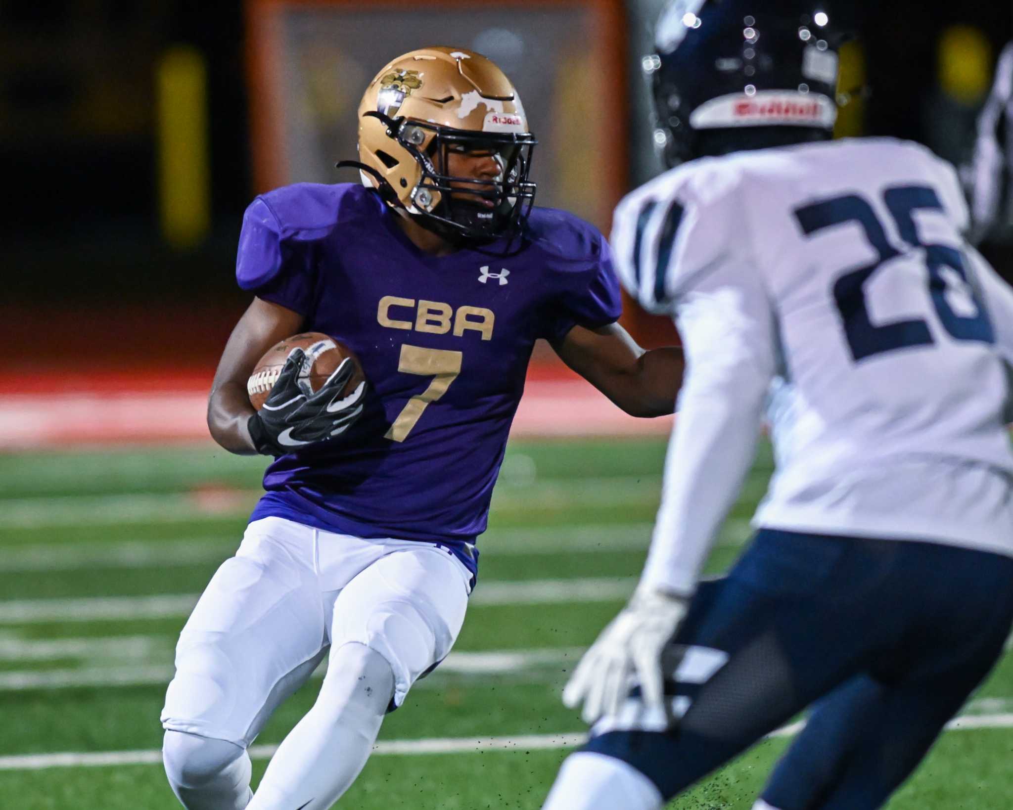 CBA finishes fast in beating Pittsford in Class AA football quarterfinals