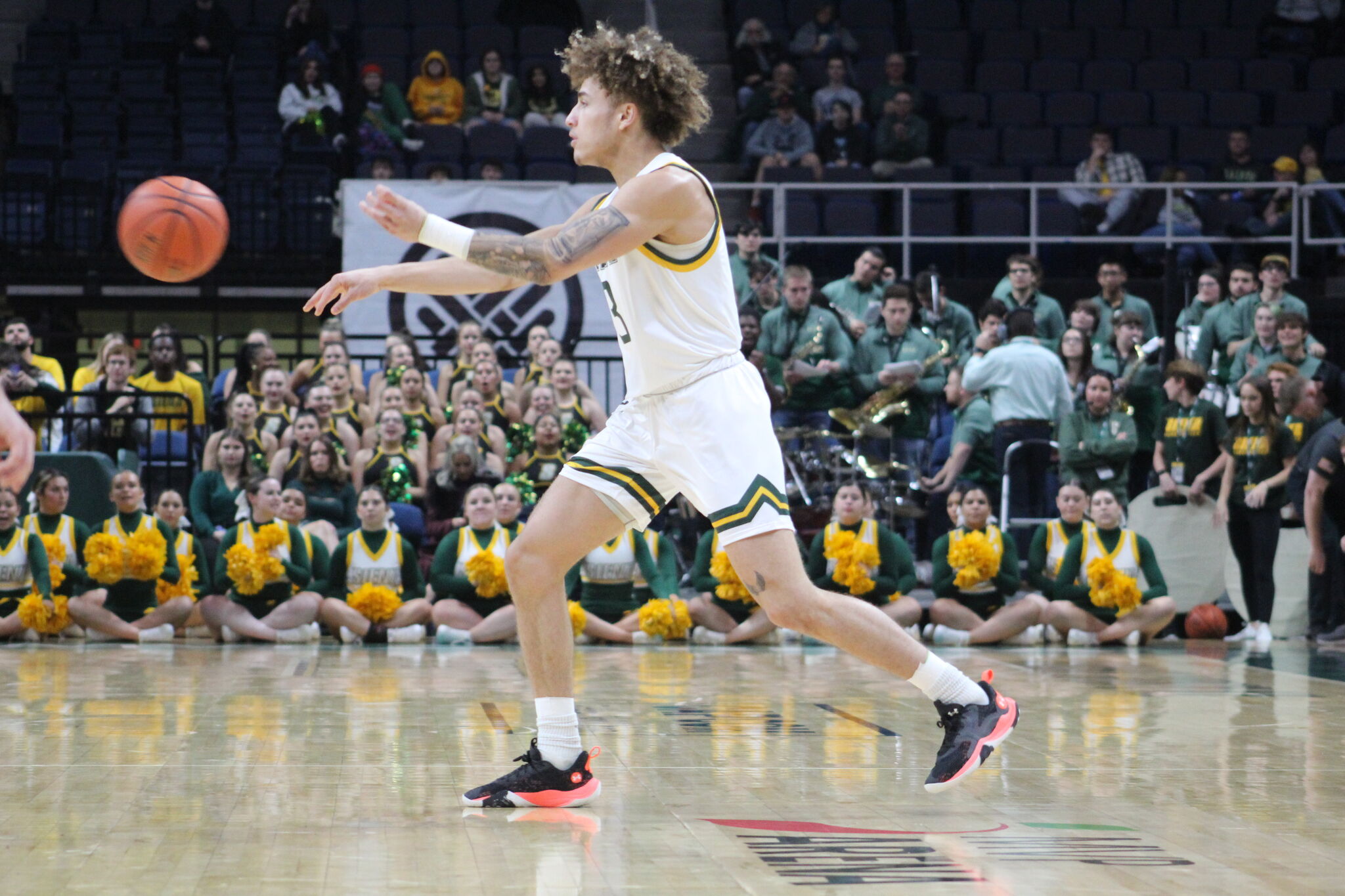 Siena's Michael Eley impresses on offense, works on defense