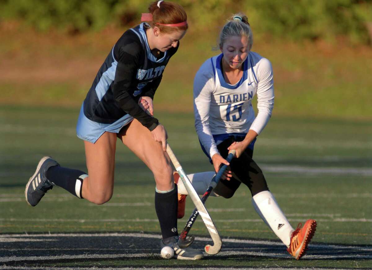 Hapgood hat trick leads Darien to CIAC Class L field hockey title