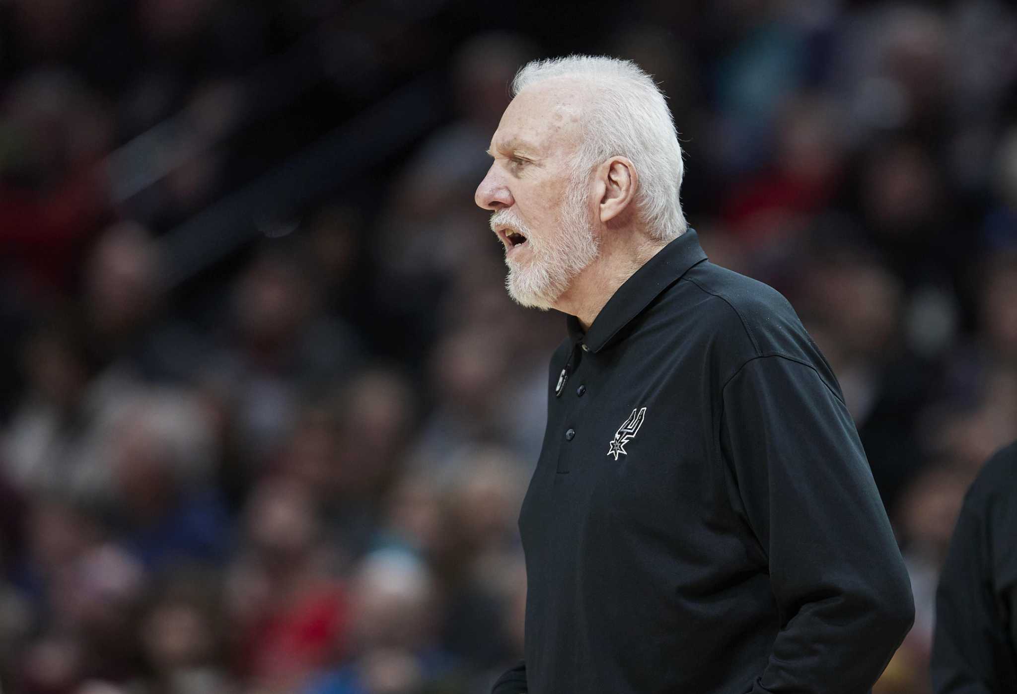 Gregg Popovich gives Spurs a scare before Spurs-Lakers game