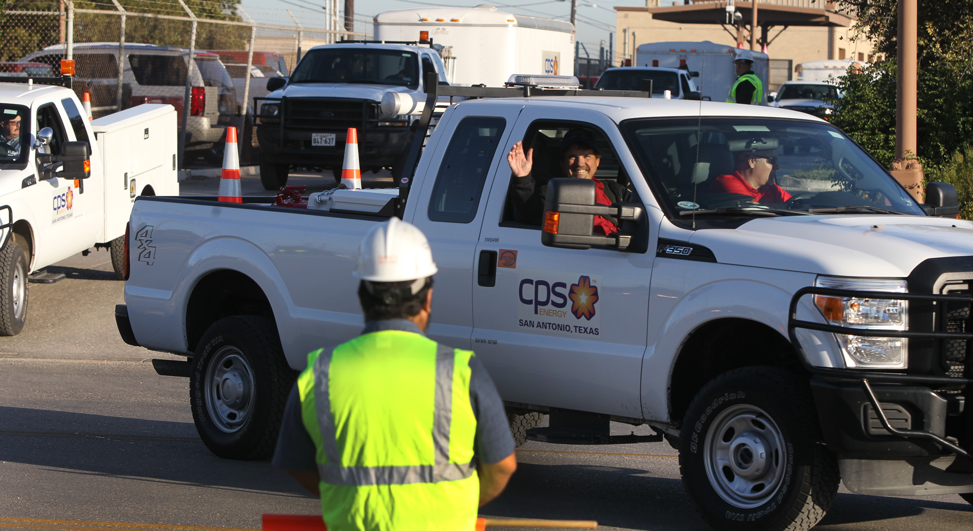 CPS Energy denounces photo of a squirrel zip-tied to a company work truck