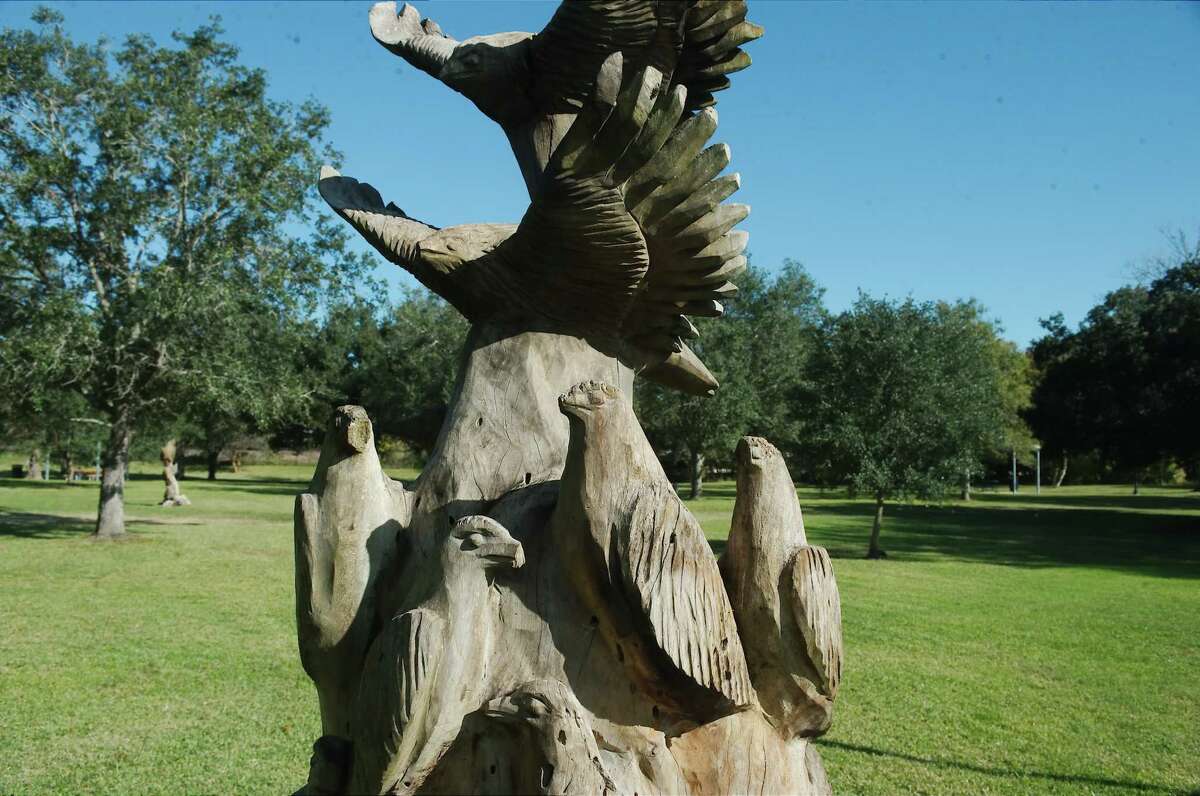 13 works to see on the Alvin art trail, from a New Deal mural to tree ...