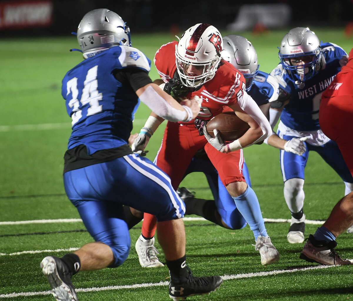 Fairfield Prep vs. West Haven CIAC thanksgiving football game.