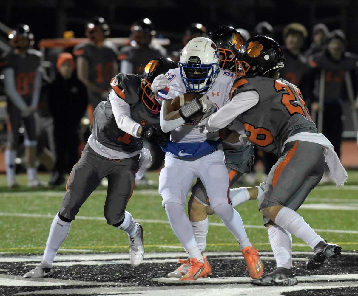 Danbury vs Ridgefield FCIAC football