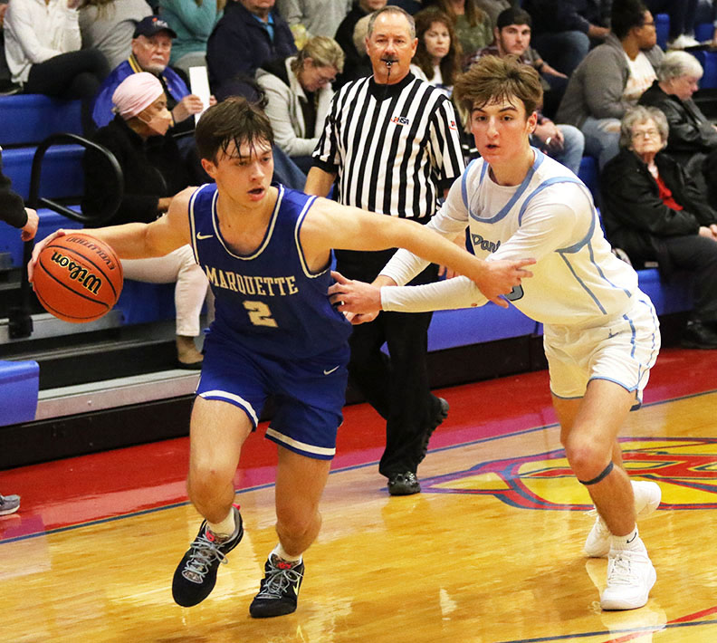 Kline goes off from 3, leads Marquette past Jersey at Hoopsgiving