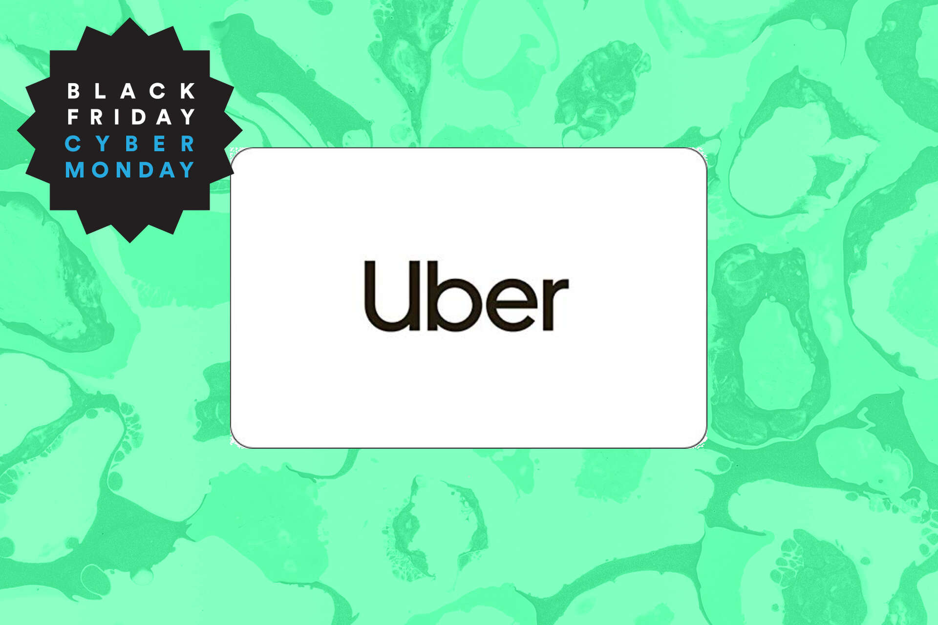 Buy a $50 Uber gift card and you'll get a $10.50 Amazon credit