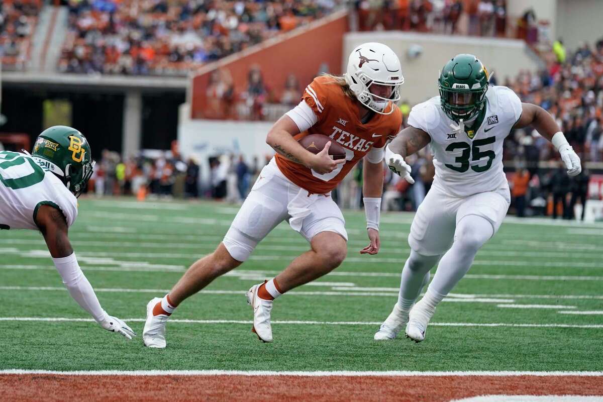 No. 23 Texas keeps Big 12 championship game hopes alive with win over ...