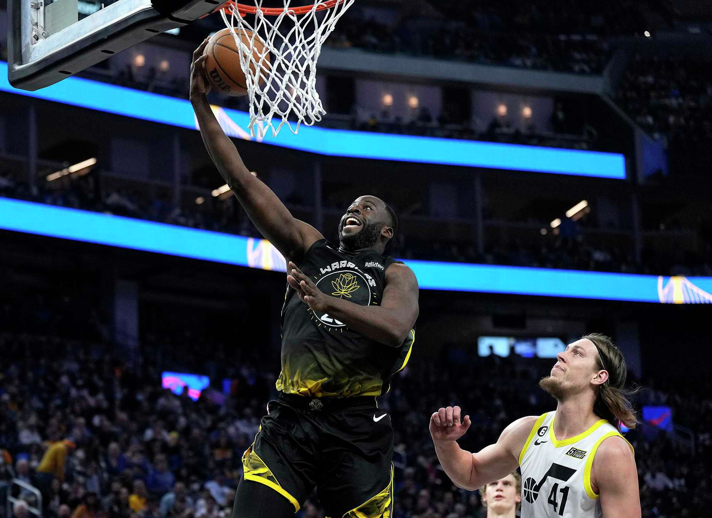 Warriors mute Jazz as splitting Draymond Green from front five pays off ...