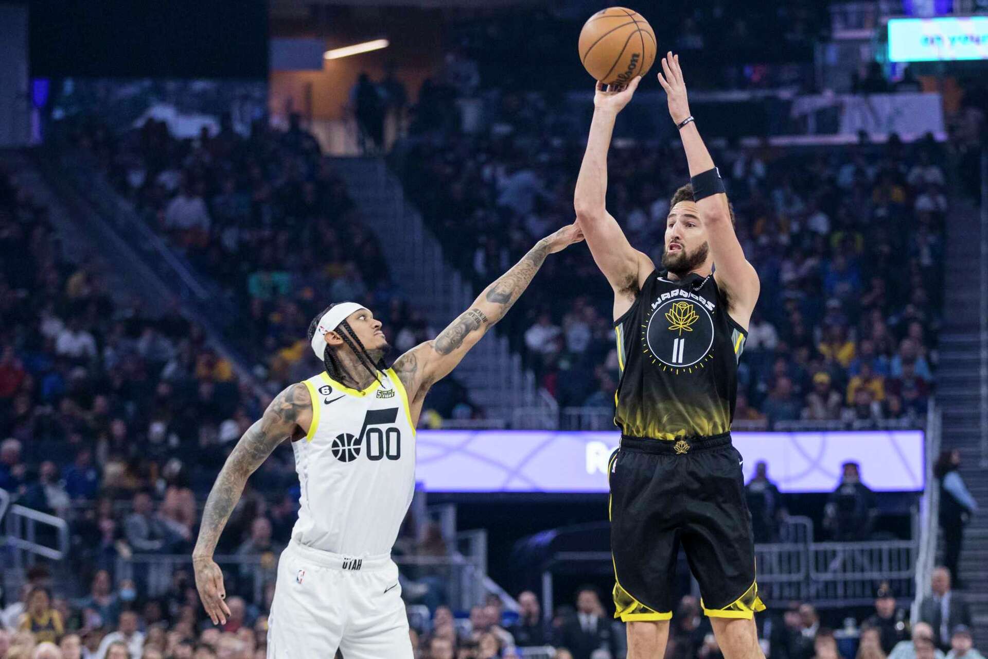 Warriors mute Jazz as splitting Draymond Green from front five pays off ...