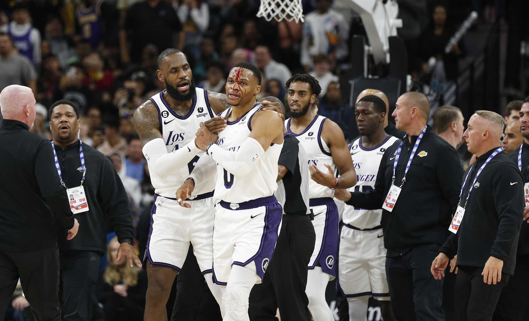 Spurs’ Zach Collins to appeal flagrant foul against the Lakers