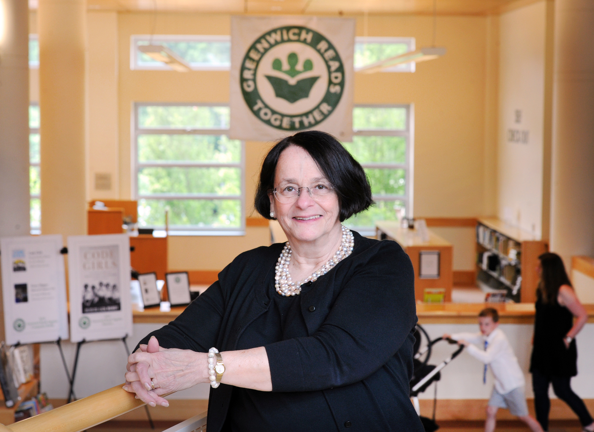 Greenwich Library director to retire; deputy to succeed her