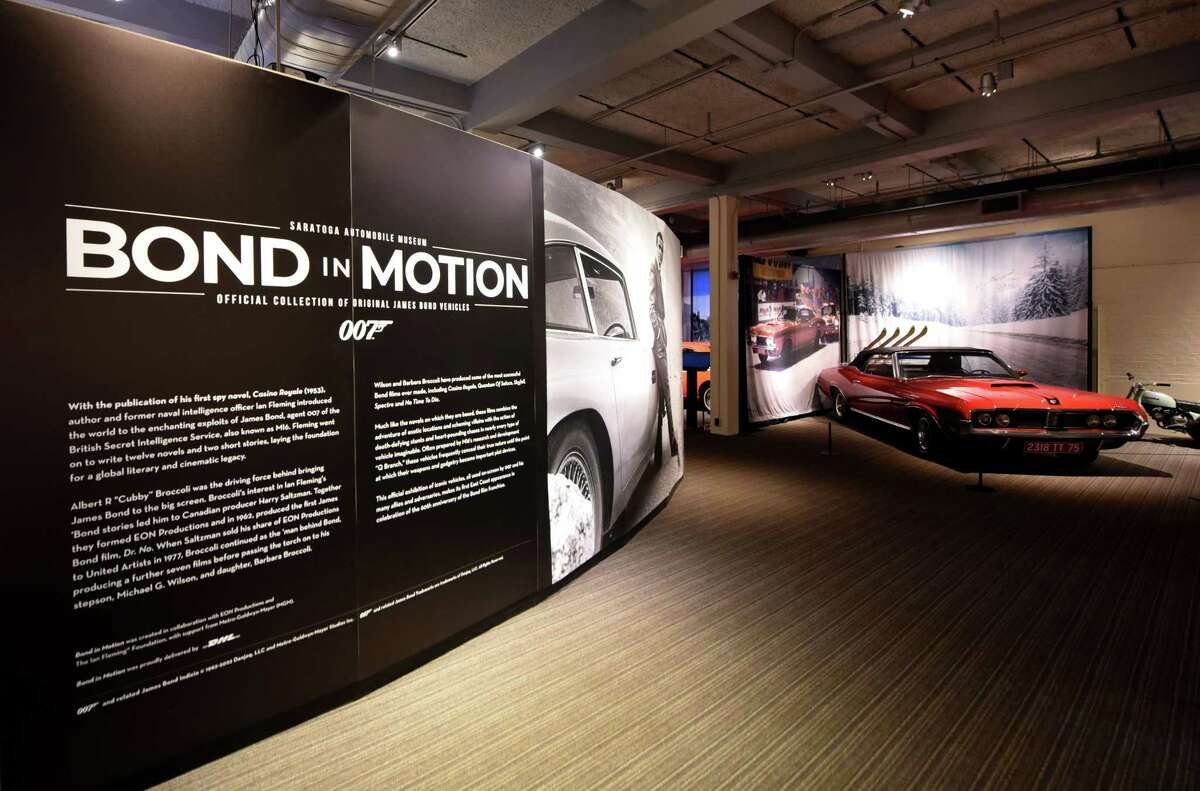 Have cars, will spy: Museum shows off Bond's movie vehicles