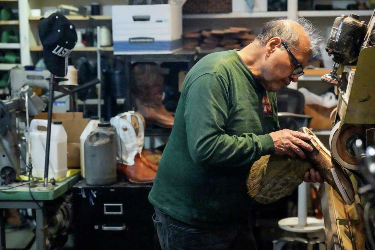 Houston custom cowboy boots are a specialty at this Heights shop