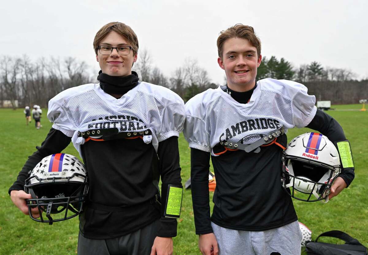 Fathers and sons enjoying journey to Class D football state title game ...