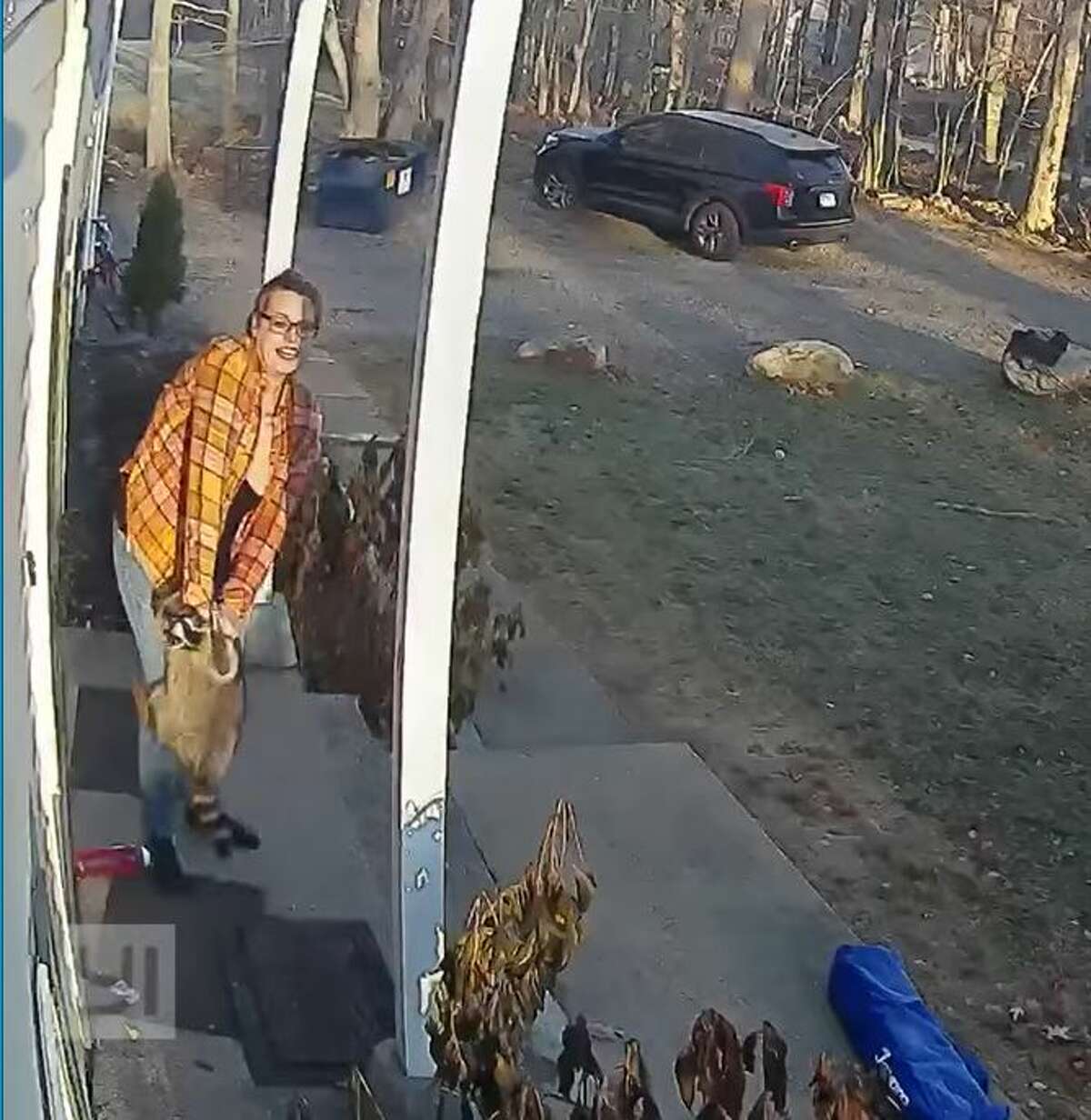 Video Shows Ct Mom Save Screaming Daughter From Attacking Raccoon