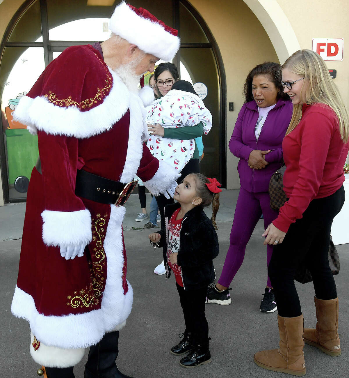 Kansas City Southern Holiday train rolls into Port Arthur