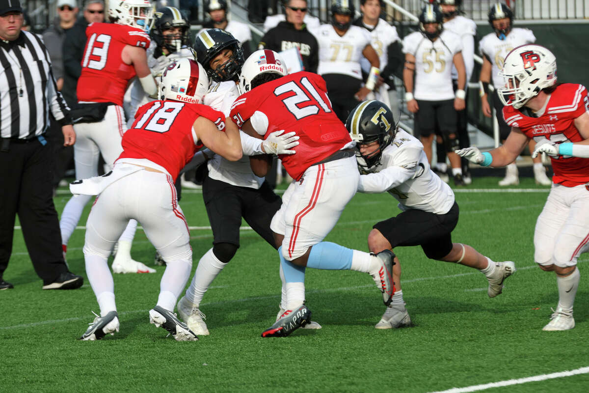 CT high school football score between Fairfield Prep, Trumbull
