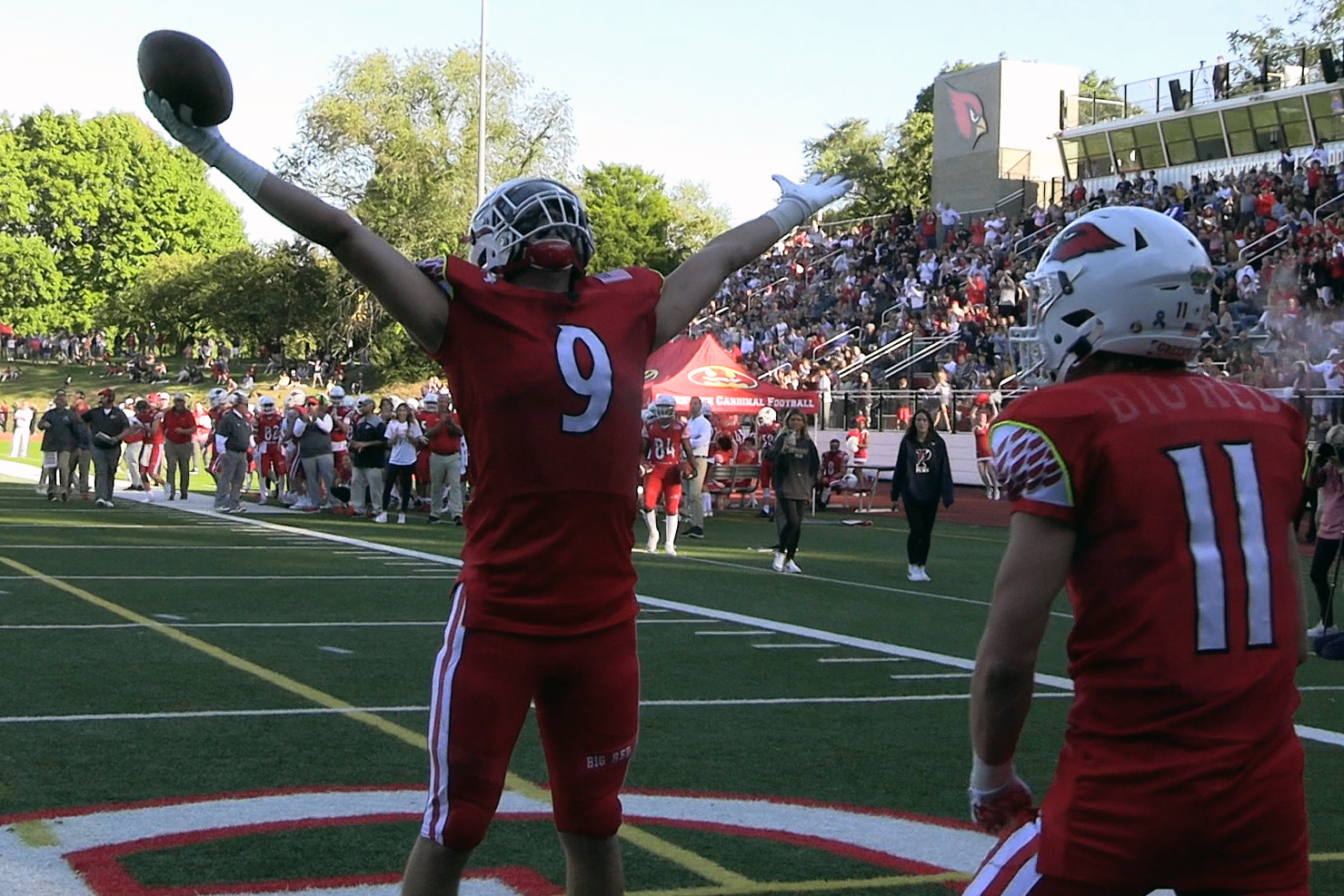 Greenwich football's DeLuca guided by late father's inspiration.