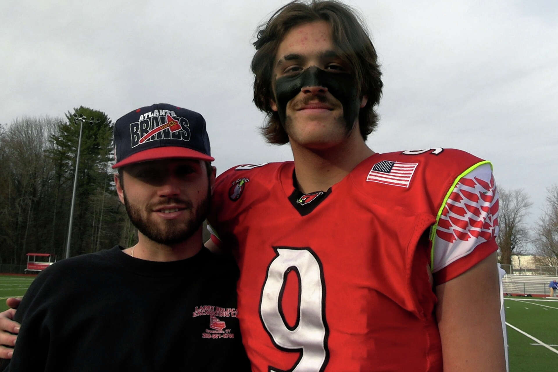 Greenwich football's DeLuca guided by late father's inspiration.