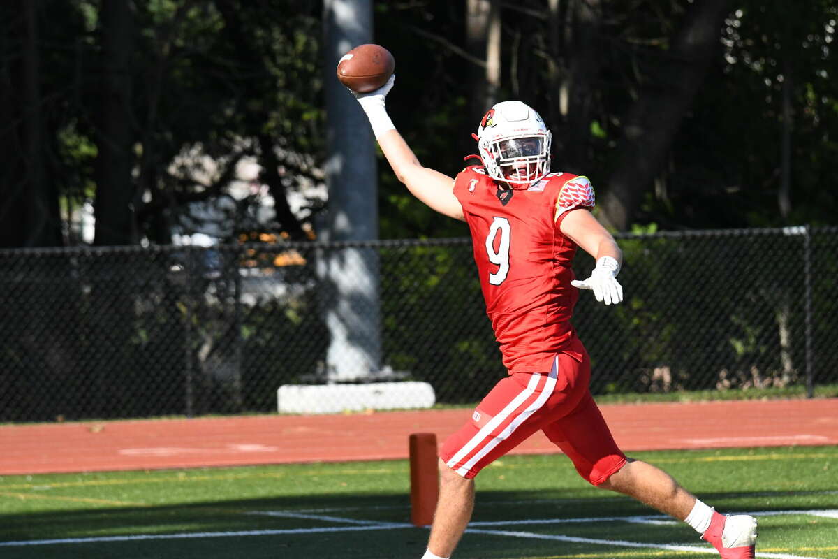 Greenwich football's DeLuca guided by late father's inspiration.