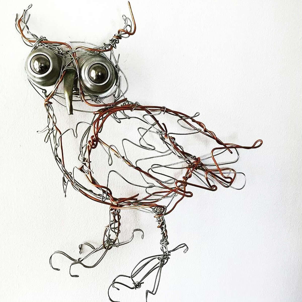 Portland artist creator of mysterious wire art around Middletown