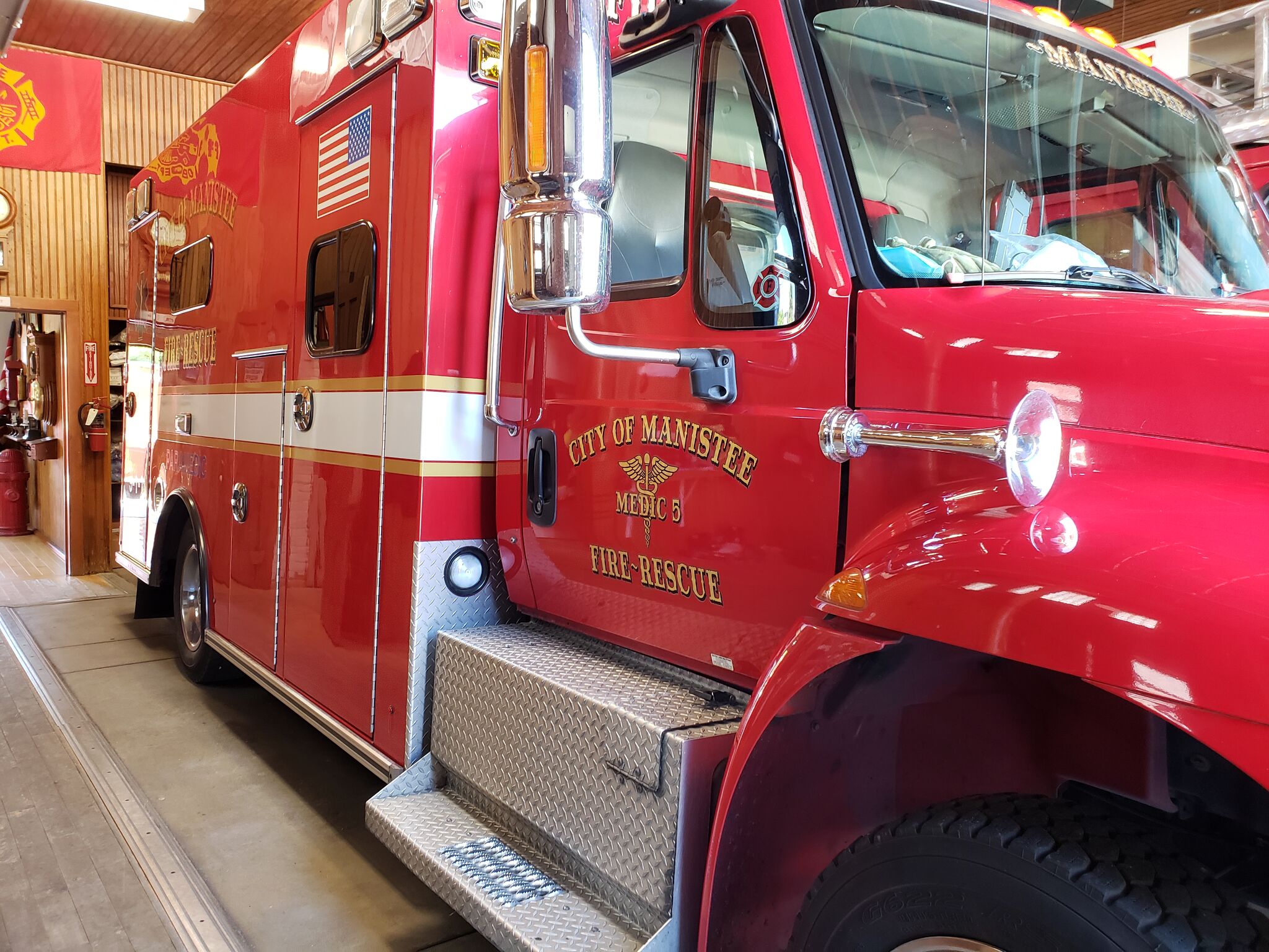 Electrical short causes fire in Manistee