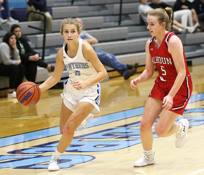 Jersey girls battle to get 'a nice win' over Calhoun