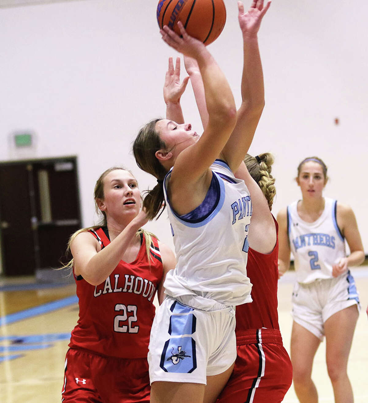 Jersey girls battle to get 'a nice win' over Calhoun