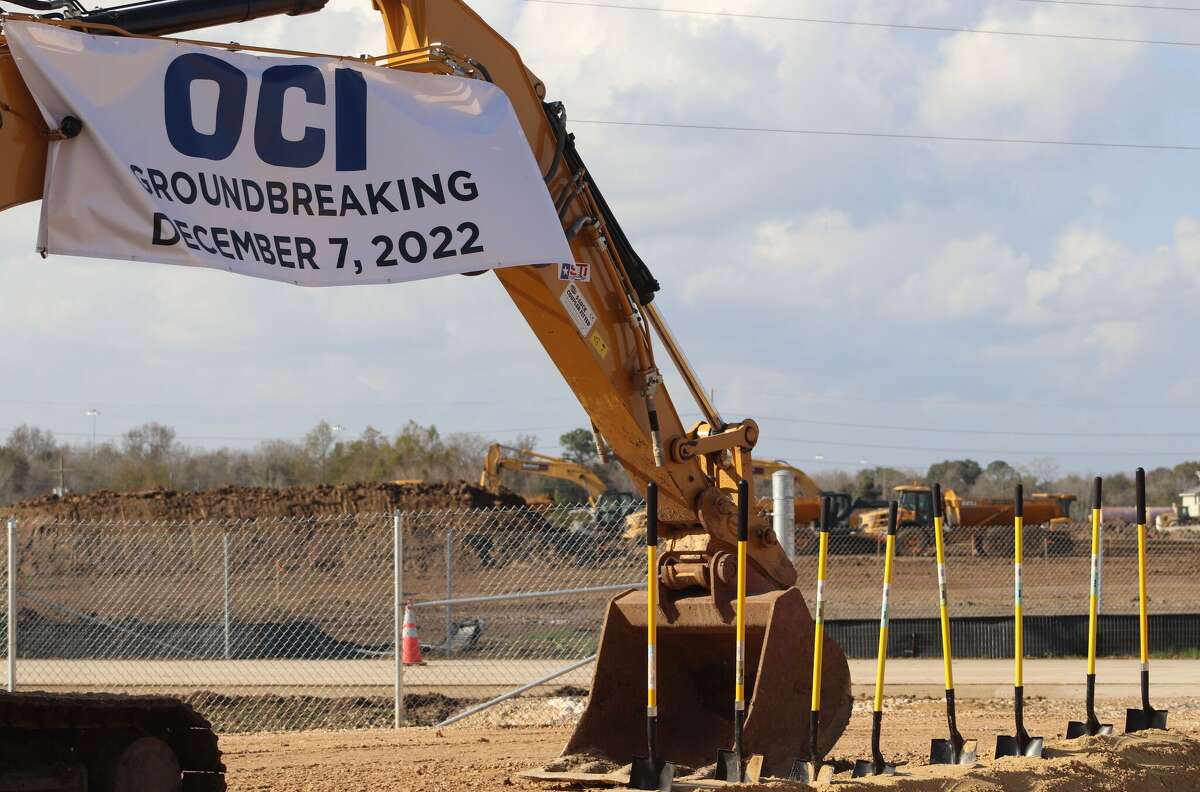 OCI breaks grounds on new blue ammonia facility in Beaumont