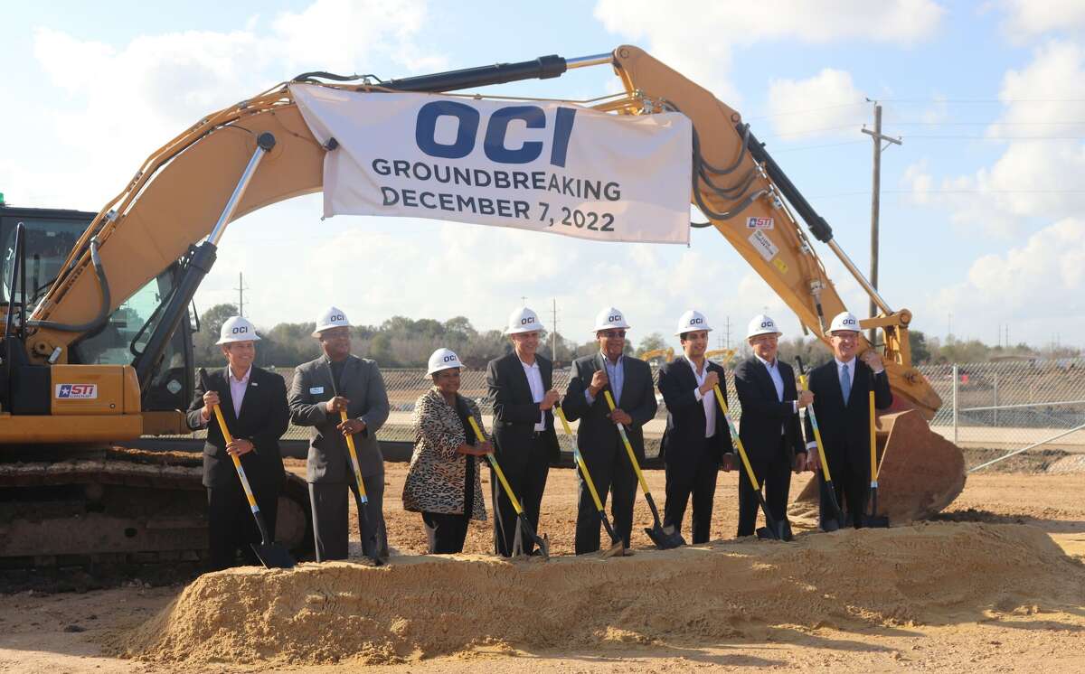 OCI breaks grounds on new blue ammonia facility in Beaumont