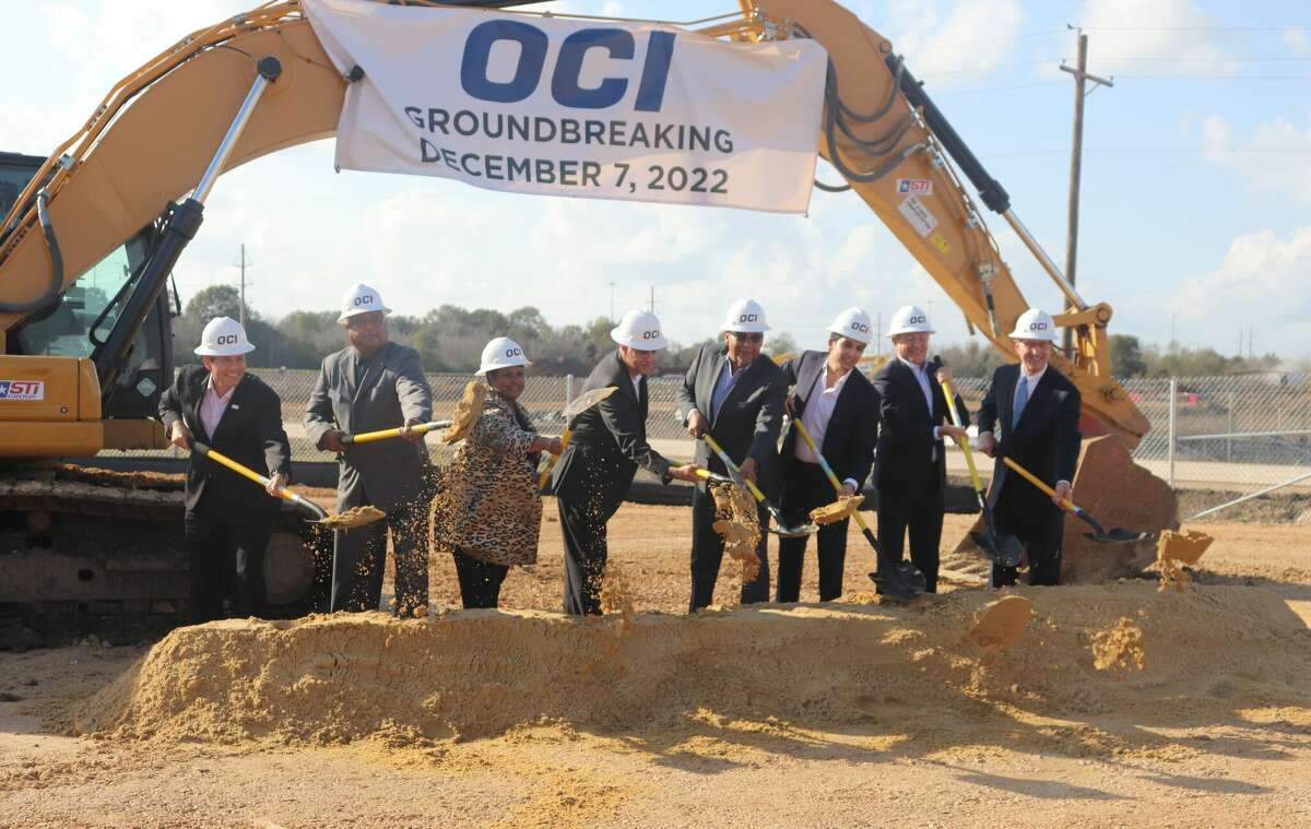 OCI breaks grounds on new blue ammonia facility in Beaumont