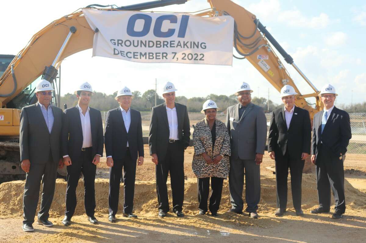 OCI breaks grounds on new blue ammonia facility in Beaumont
