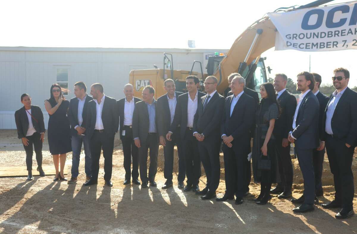 OCI breaks grounds on new blue ammonia facility in Beaumont