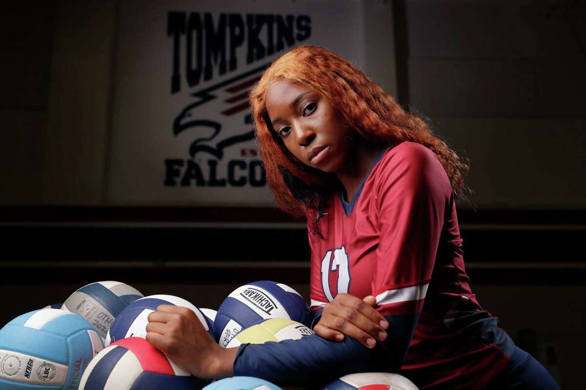 Tompkins' Cindy Tchouangwa is AGH volleyball Player of the Year