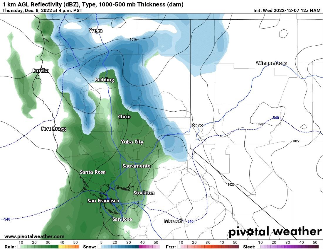 Bay Area forecast: Cold front brings rain, winds and thunder