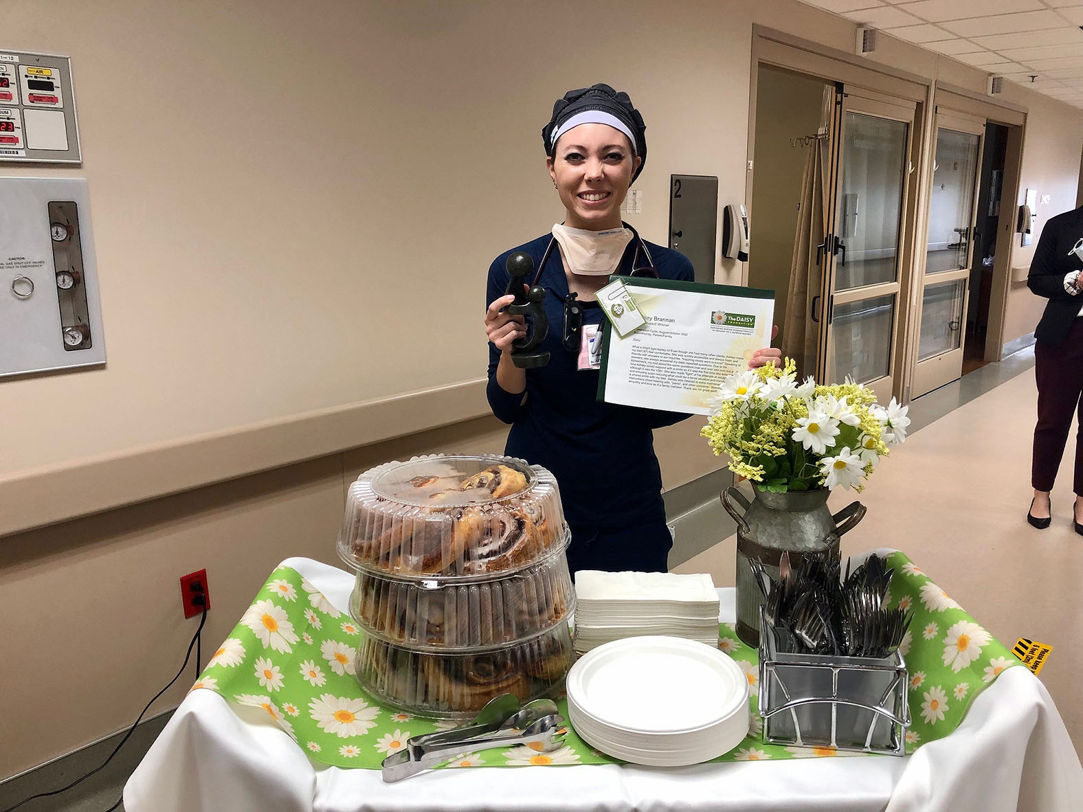 Brannan honored at Anderson Hospital