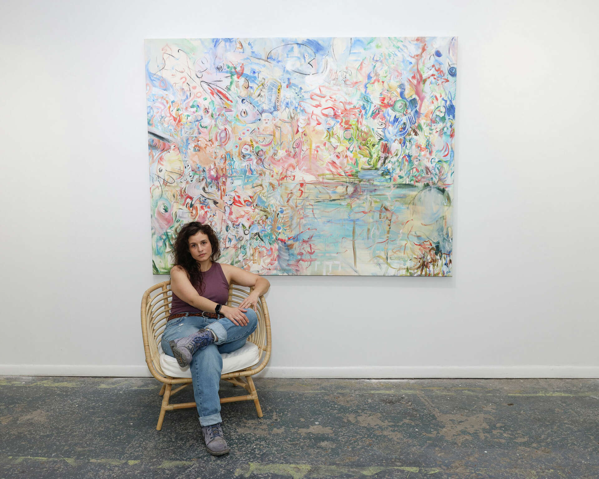 Houston's Erika Alonso brings watercolor beauty to the city