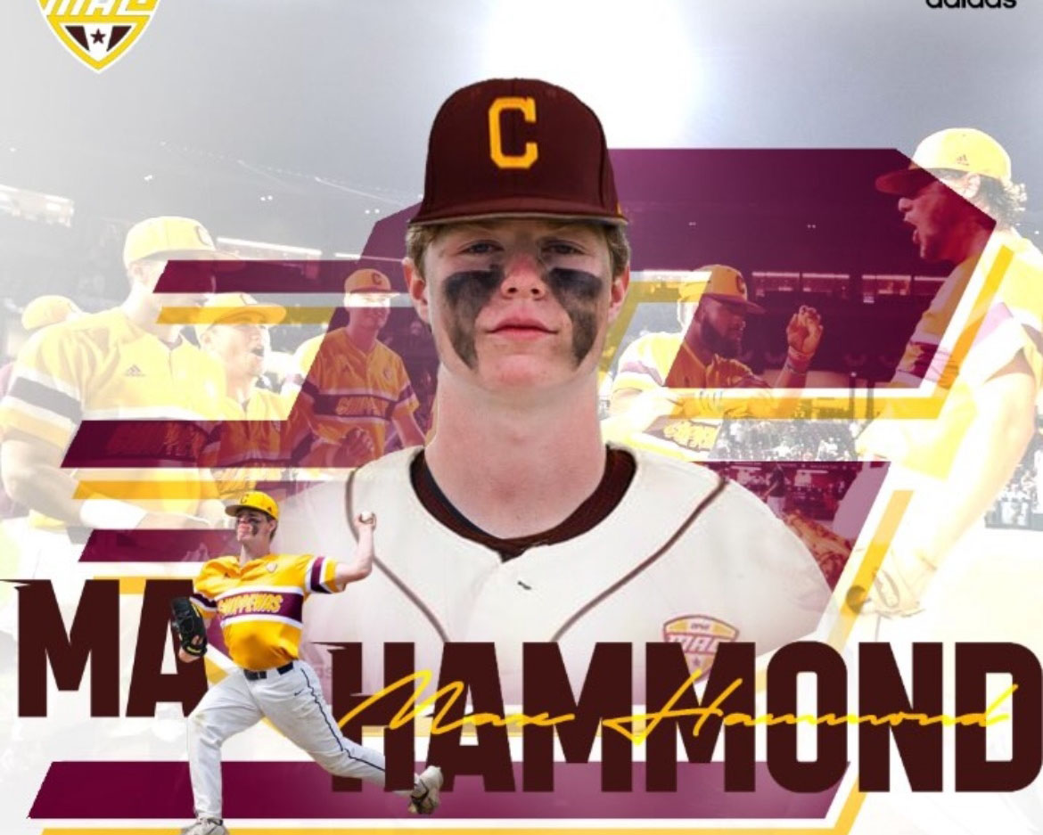 Max Hammond will be a pitcher for the Division I program