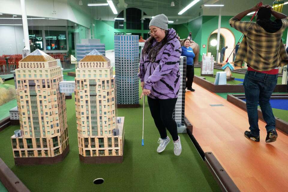 It was a Walgreens. Now it’s a mini-golf course where you can putt ...