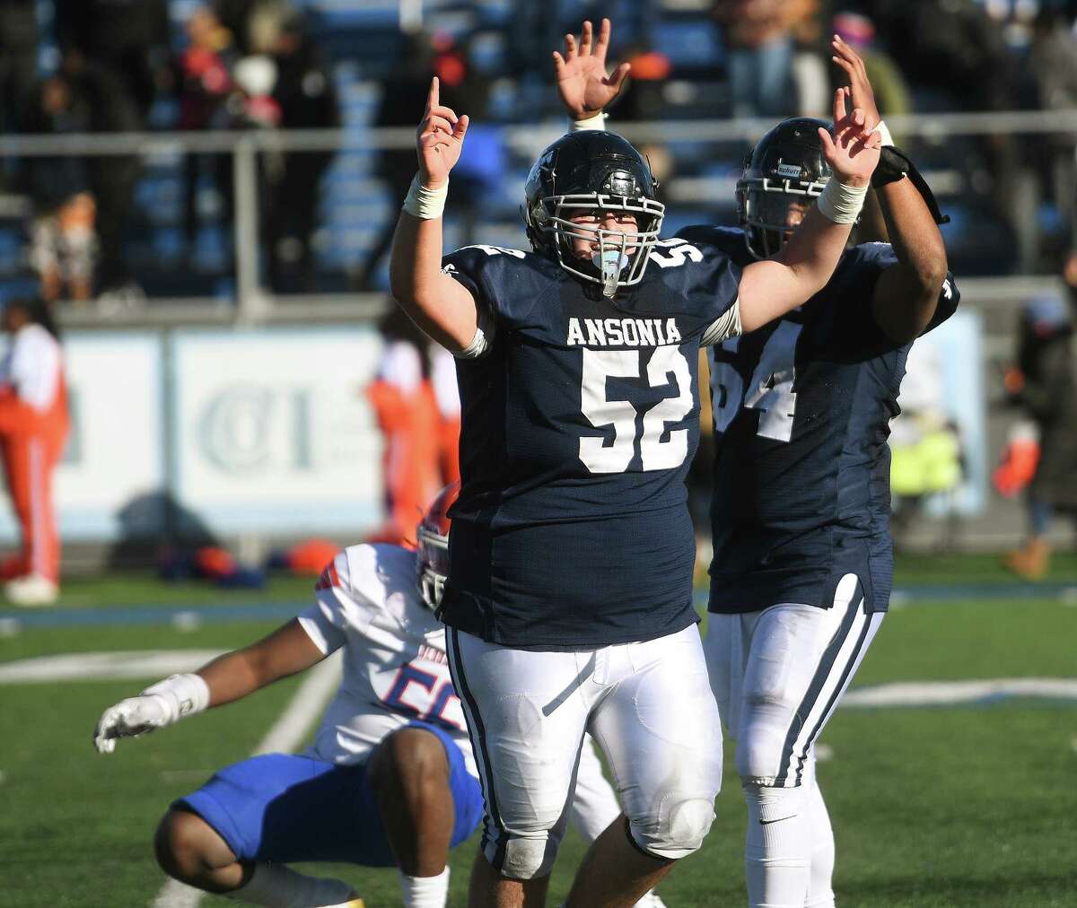 Ansonia vs. Bloomfield Connecticut high school football championship