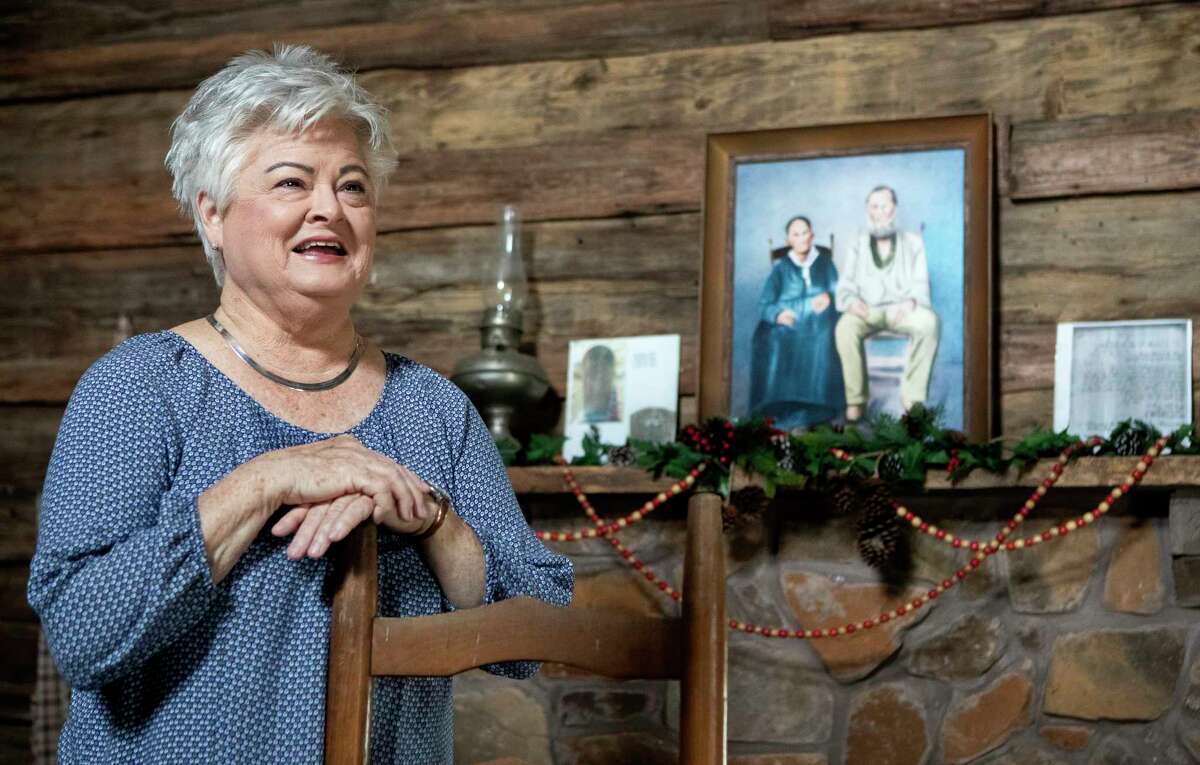 Original owners of 1867 Montgomery cabin revealed in restored portrait