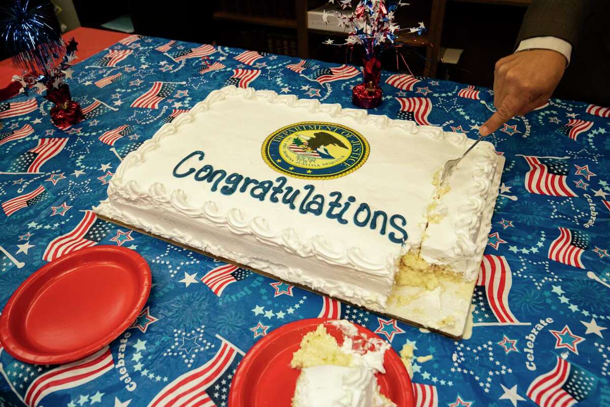 Alamdar Hamdani sworn in as U.S. Attorney for Southern District of Texas