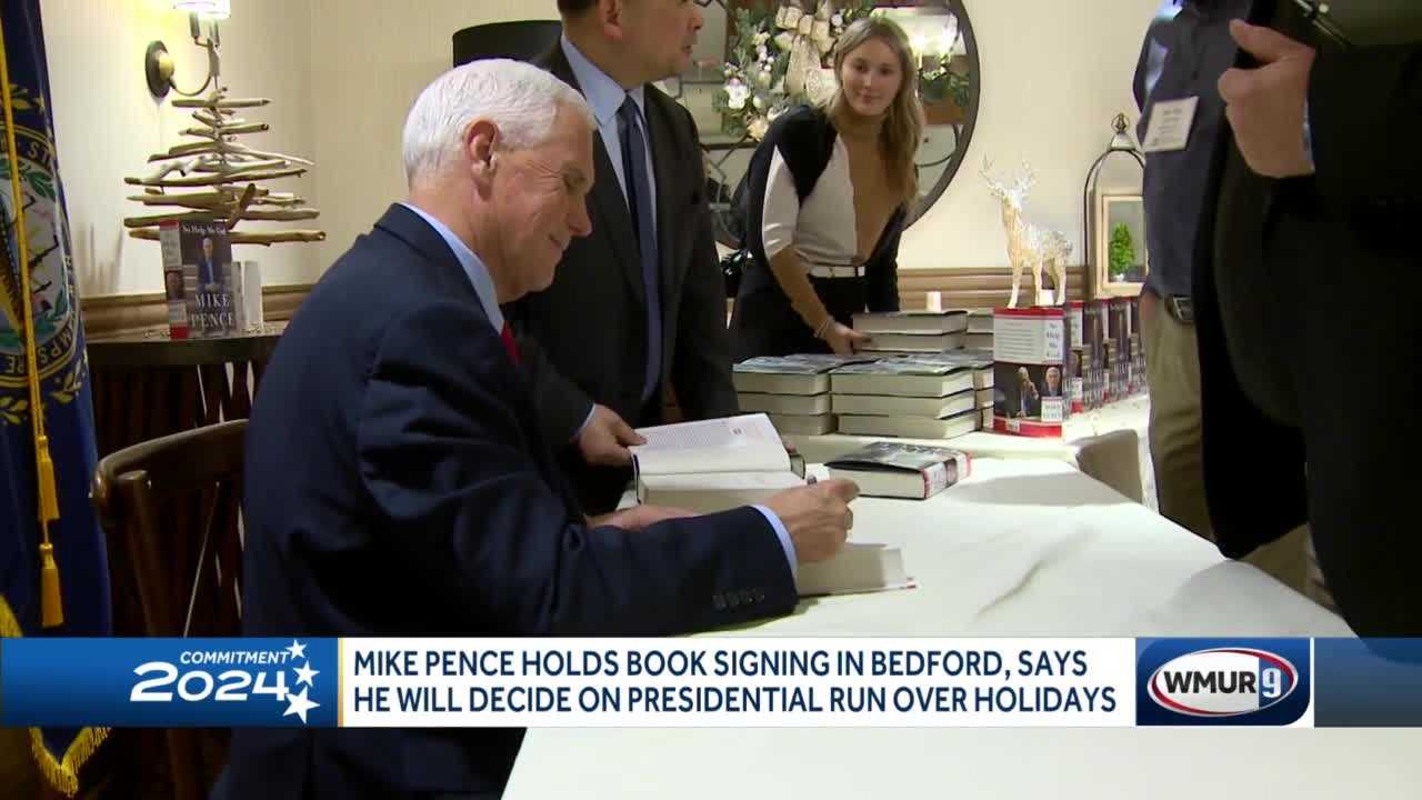 In New Hampshire visit, Pence says he'll decide on presidential run ...